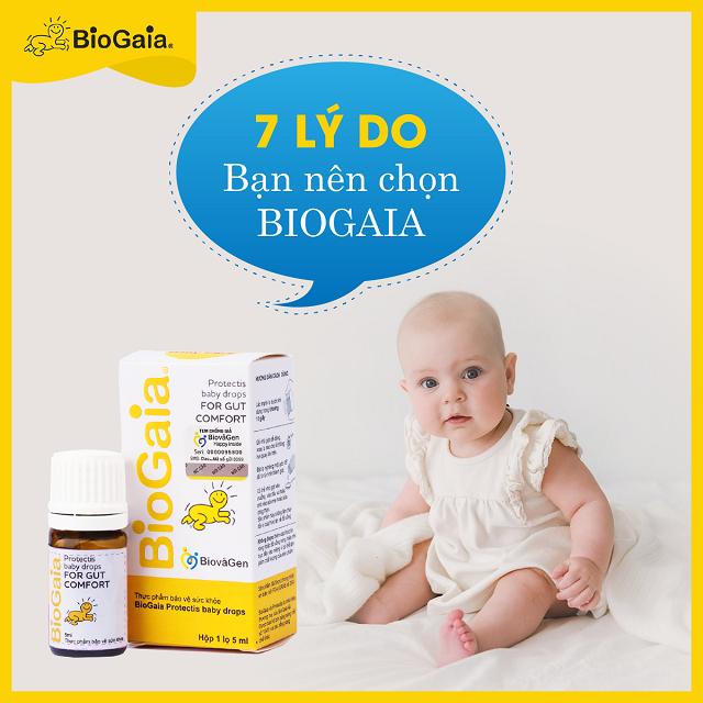 7 lý do nên chọn BioGaia