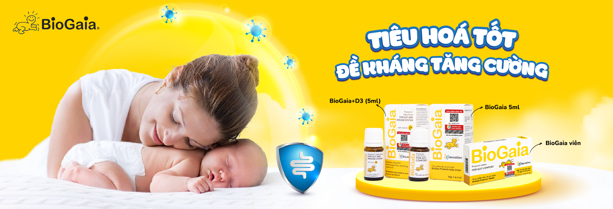BioGaia Việt Nam - Men vi sinh từ sữa mẹ