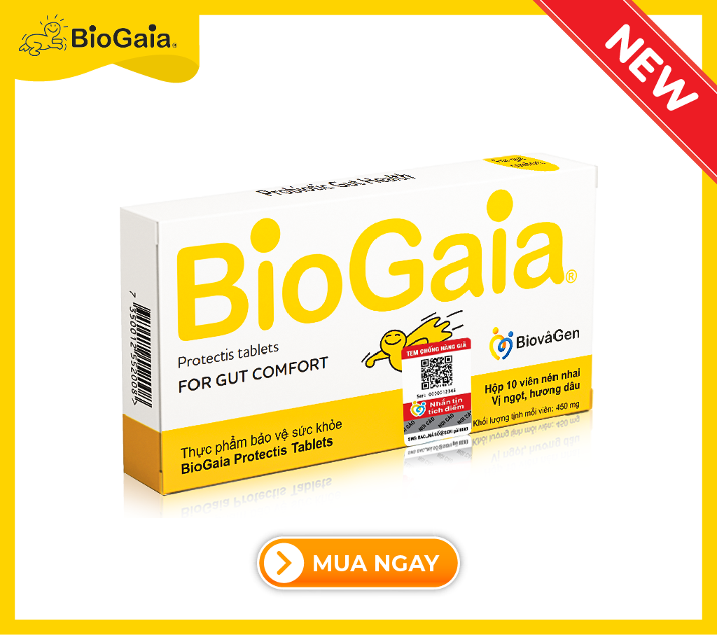 Cách sử dụng BioGaia Protectis
